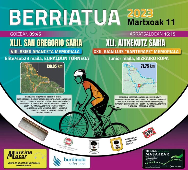 Abel Rosado corre el sábado en Berriatua el XLII San Gregorio Saria ...
