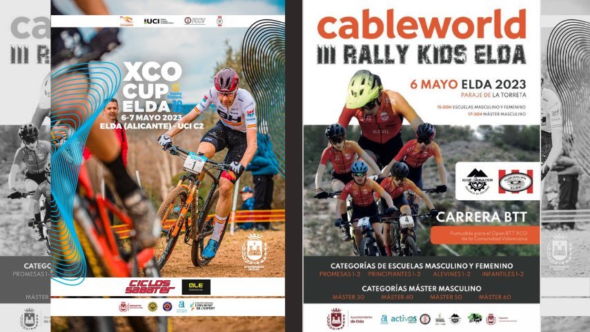 Elda ofrece este fin de semana el III Rally Kids Cablewordl y la XCO ...