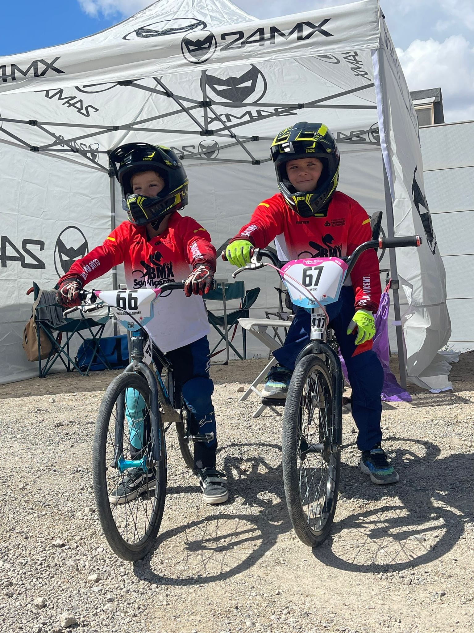 Enrique Santonja y Fran Calvo, campeones de la Copa de España BMX ...
