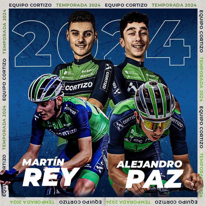 Martín Rey y Alejandro Paz renuevan con el equipo Cortizo – ALICANTE Con el PLATO GRANDE