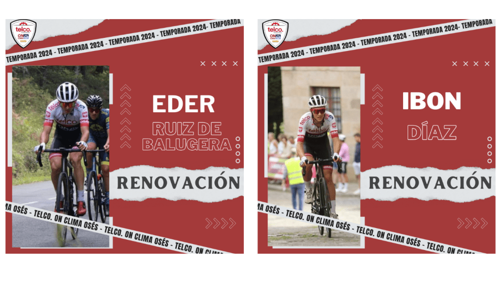 Ibon Díaz y Eder Ruiz de Balugera renuevan por el Telcom. ON Clima Osés ...