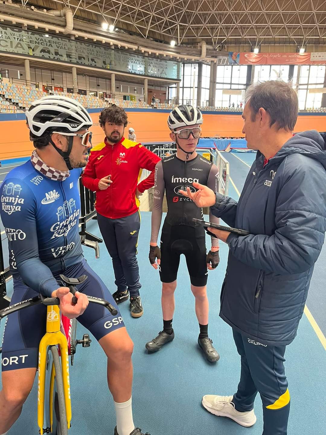 Nacho Rodrigo tiene la oportunidad de entrenar en el velódromo Luis ...