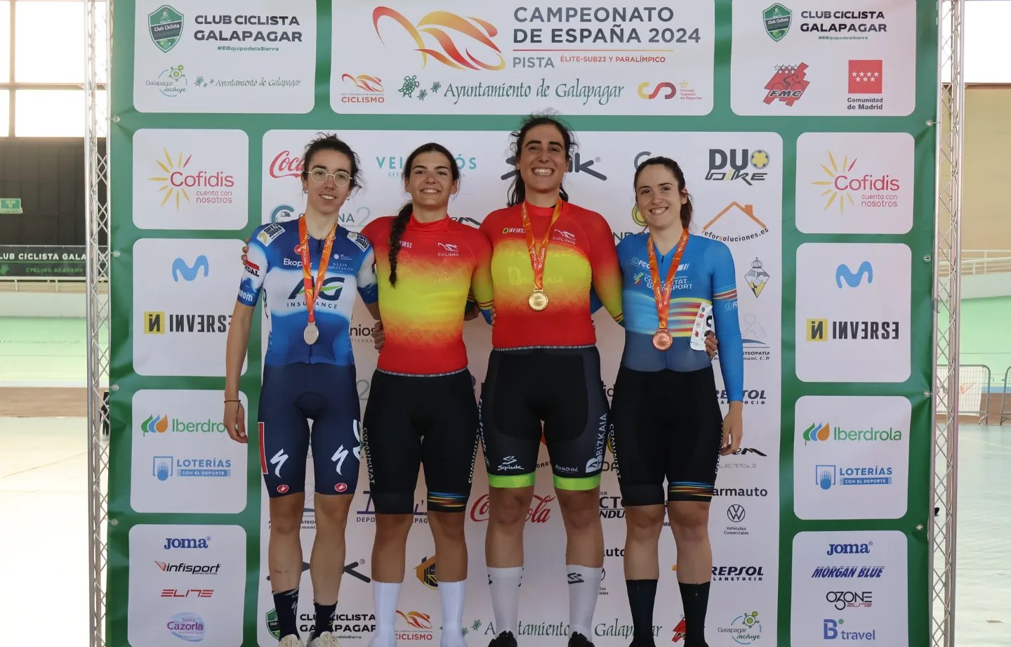 Ainara Albert, Isabel Ferreres, José Segura y el equipo de Persecución ...