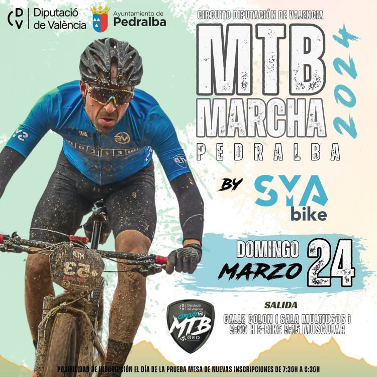 Pedralba recibe el domingo la quinta prueba del Circuito de MTB de la ...