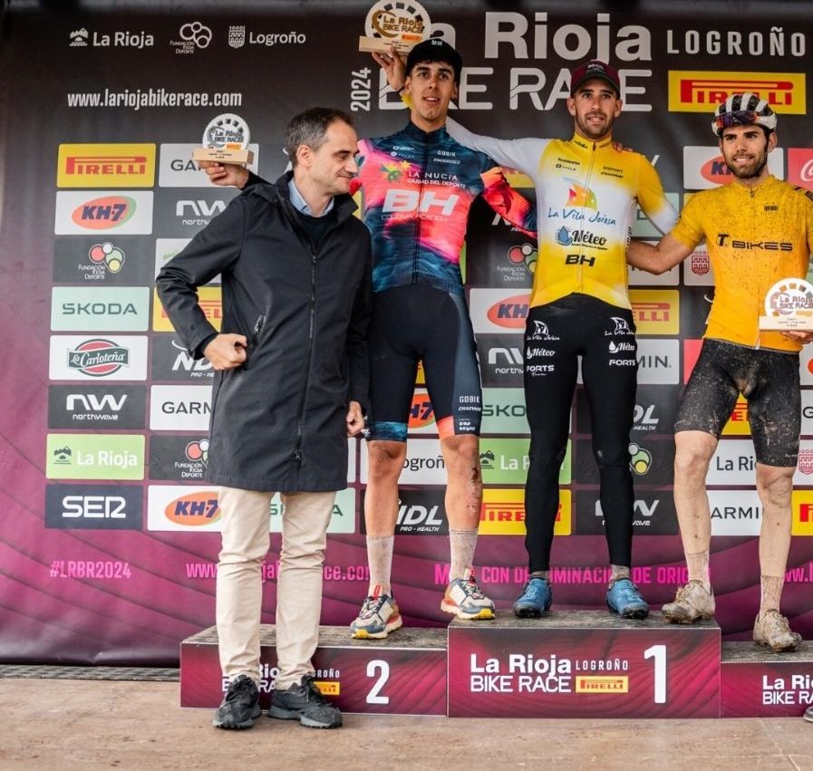 Felipe Orts y Txell Figueras, primeros líderes de La Rioja Bike Race ...