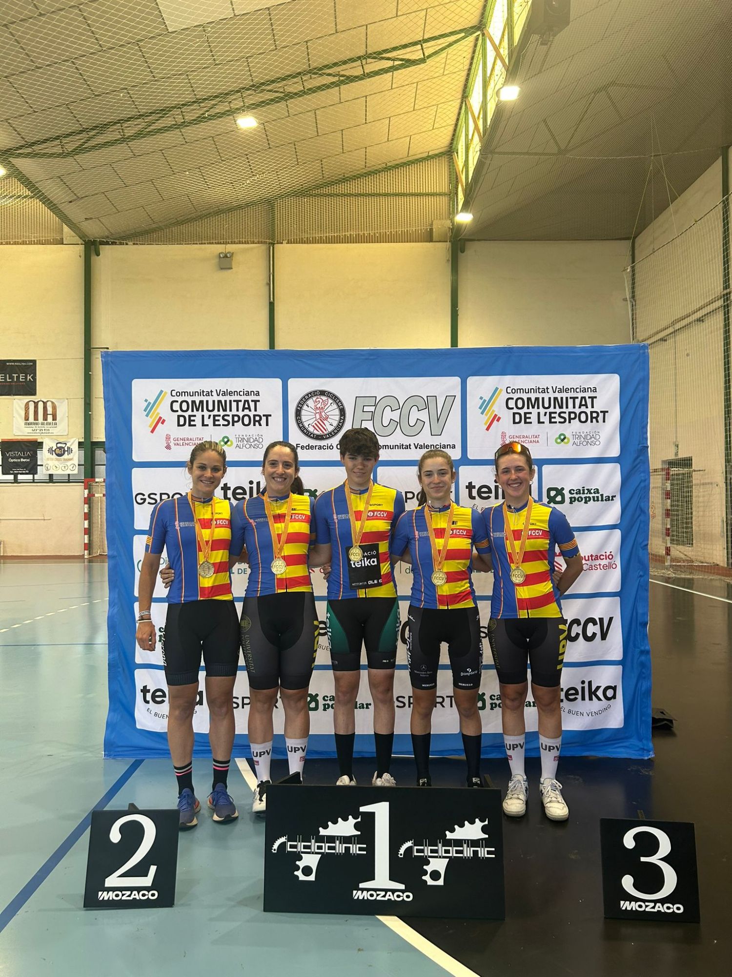 Isabel Ferreres, Claudia Pérez, Noa Jiménez, Leyre Almena, Tania ...