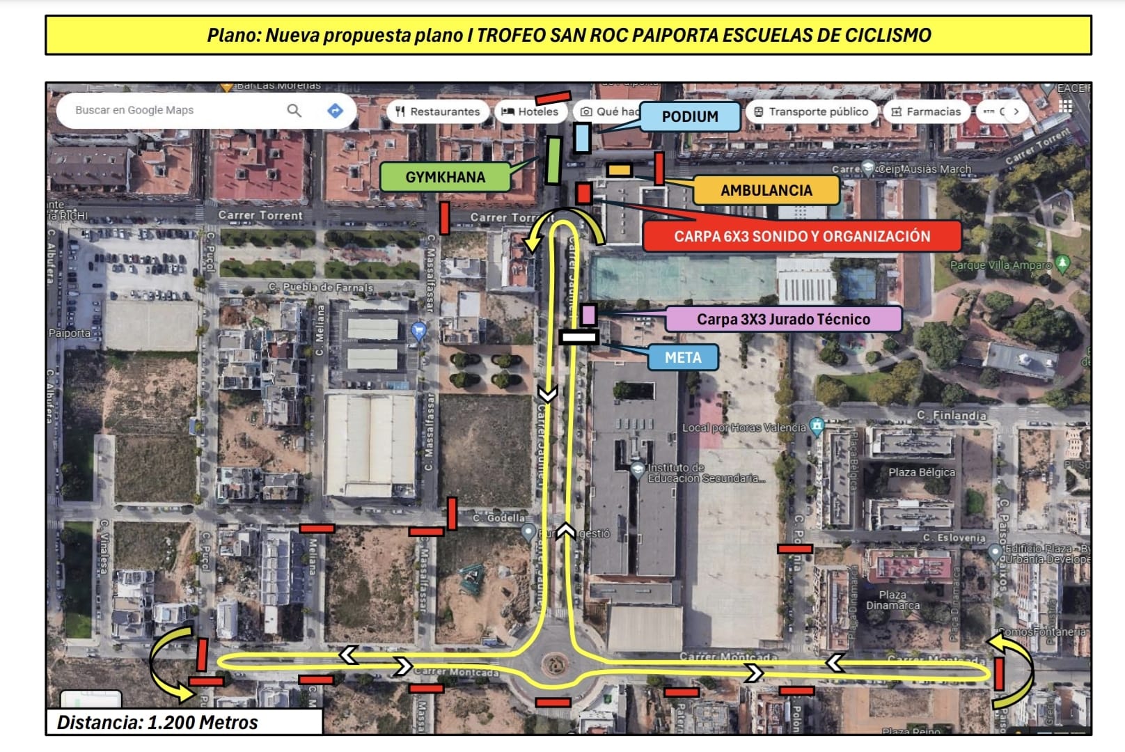 El cartel del I Trofeu Festes de Sant Roc de Paiporta de Escuelas rinde ...