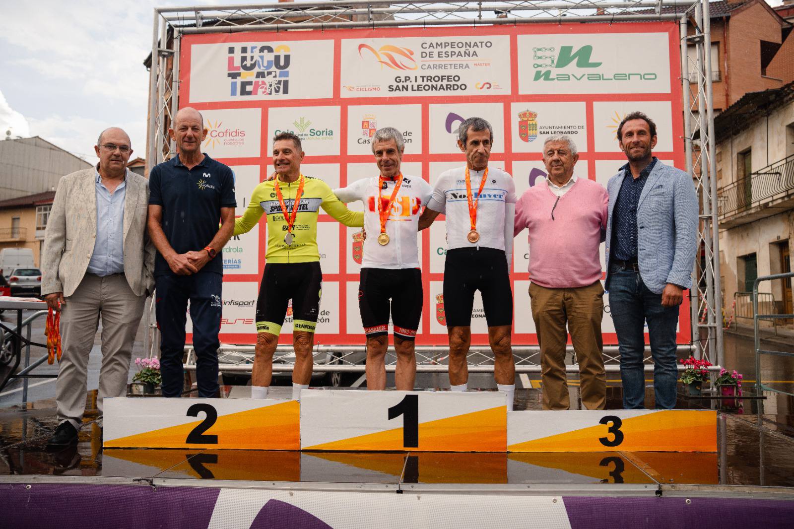 Raúl Patiño, Francisco Antonio Quesada, David Serrano, Eva Sánchez y ...