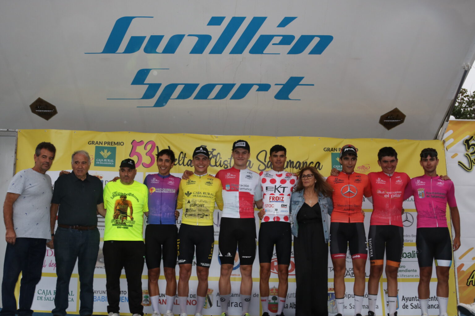 Joan Cadena (High Level Gsport) se viste de líder de la Vuelta a Salamanca – ALICANTE Con el ...