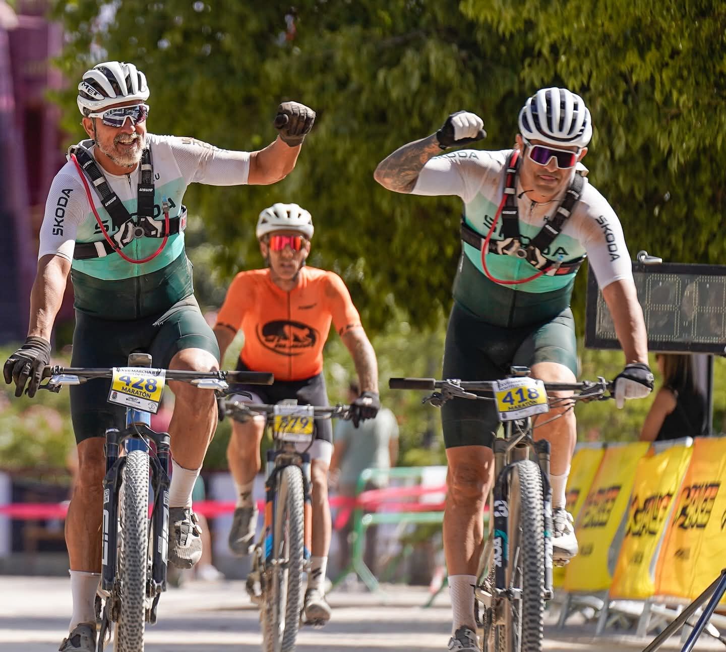 Primera plaza de Gonzalo Huerta en la Marcha BTT Montes de Requena ...