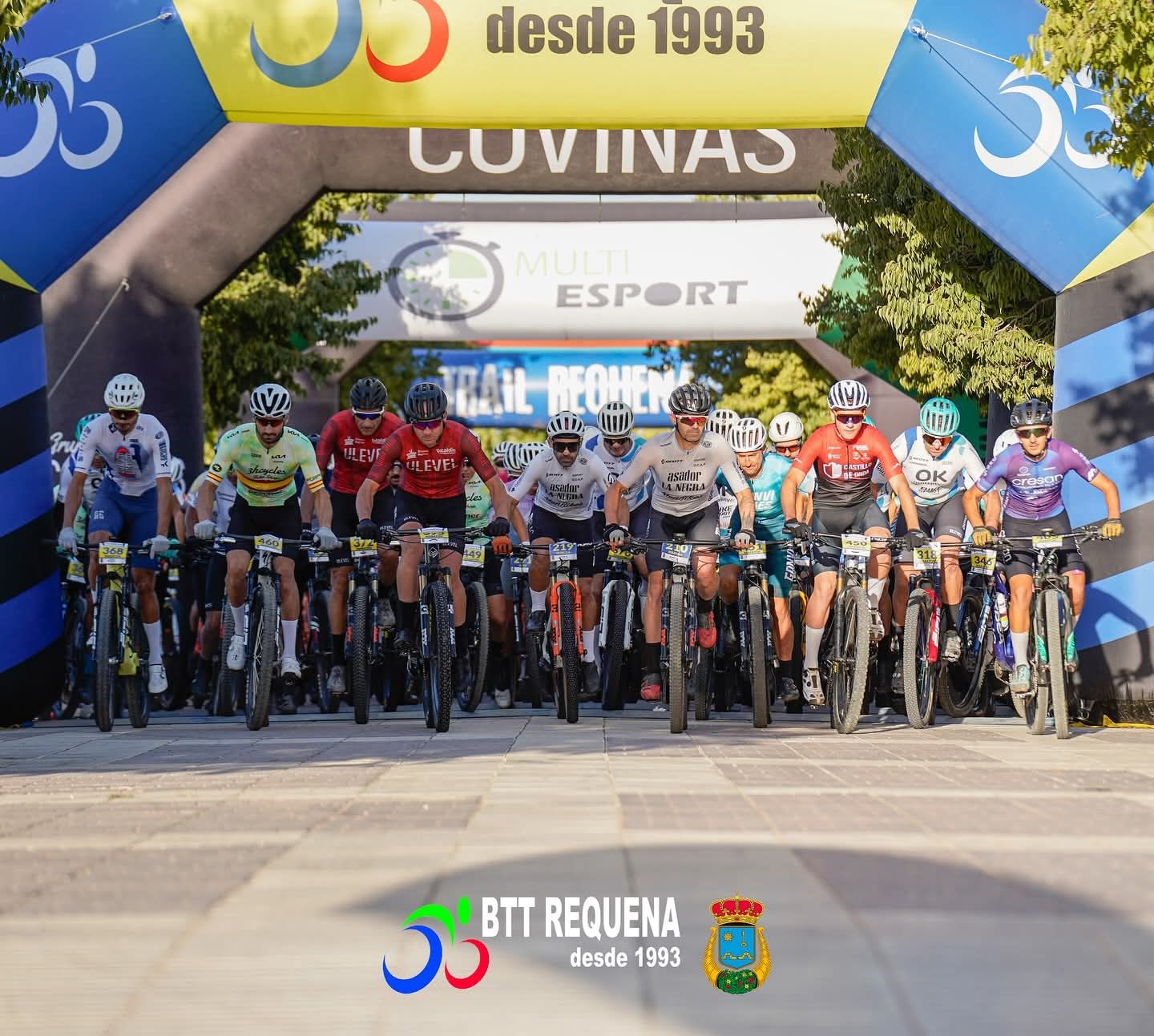 Primera plaza de Gonzalo Huerta en la Marcha BTT Montes de Requena ...