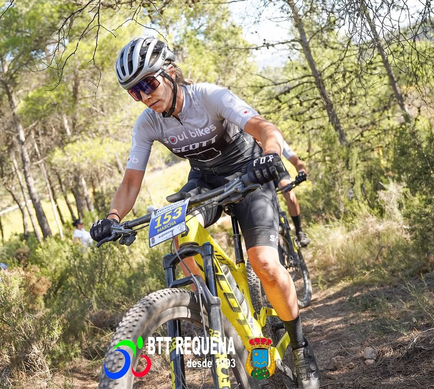 Primera plaza de Gonzalo Huerta en la Marcha BTT Montes de Requena ...