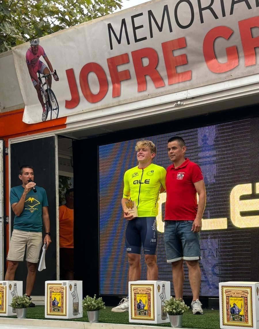 Miguel Gil, primer líder de Volta Ciclista Vilafranca-X Memorial Jofre ...