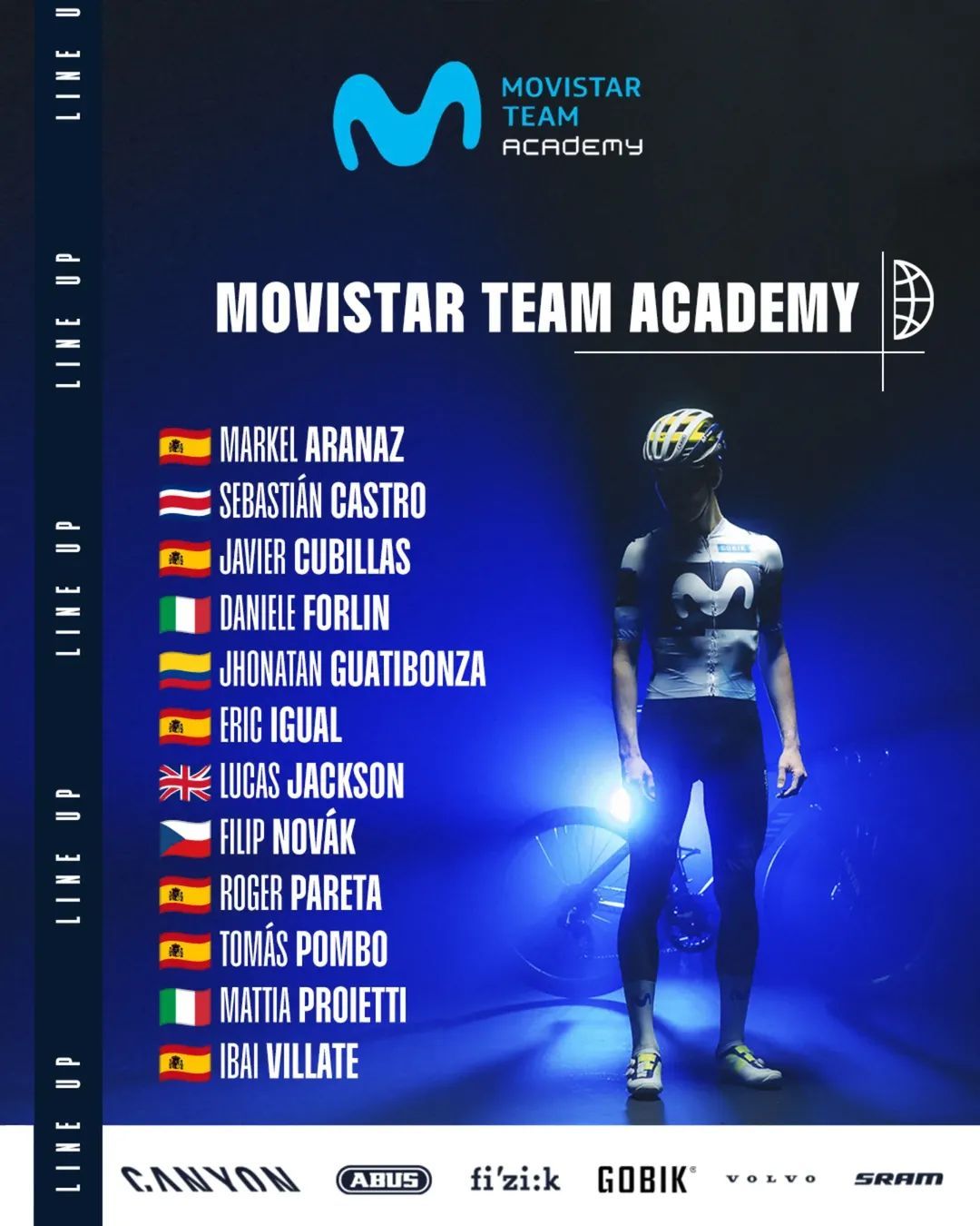 El Movistar Team de Manuel Mateo presenta su equipo de desarrollo con ...