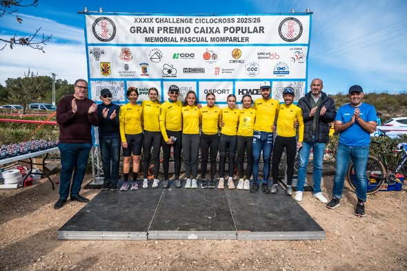 Adrián Aranda y Sara Bonillo lideran la Challenge CX de la Comunitat ...